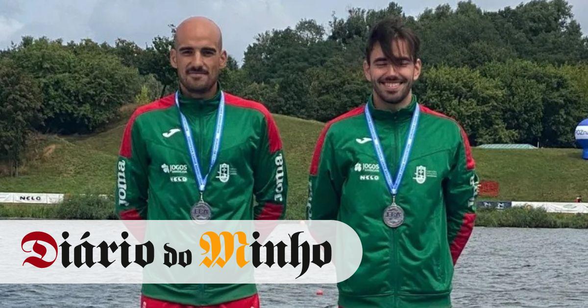 Canoístas de Ponte de Lima ganham medalha de prata em C2 nos Europeus ...