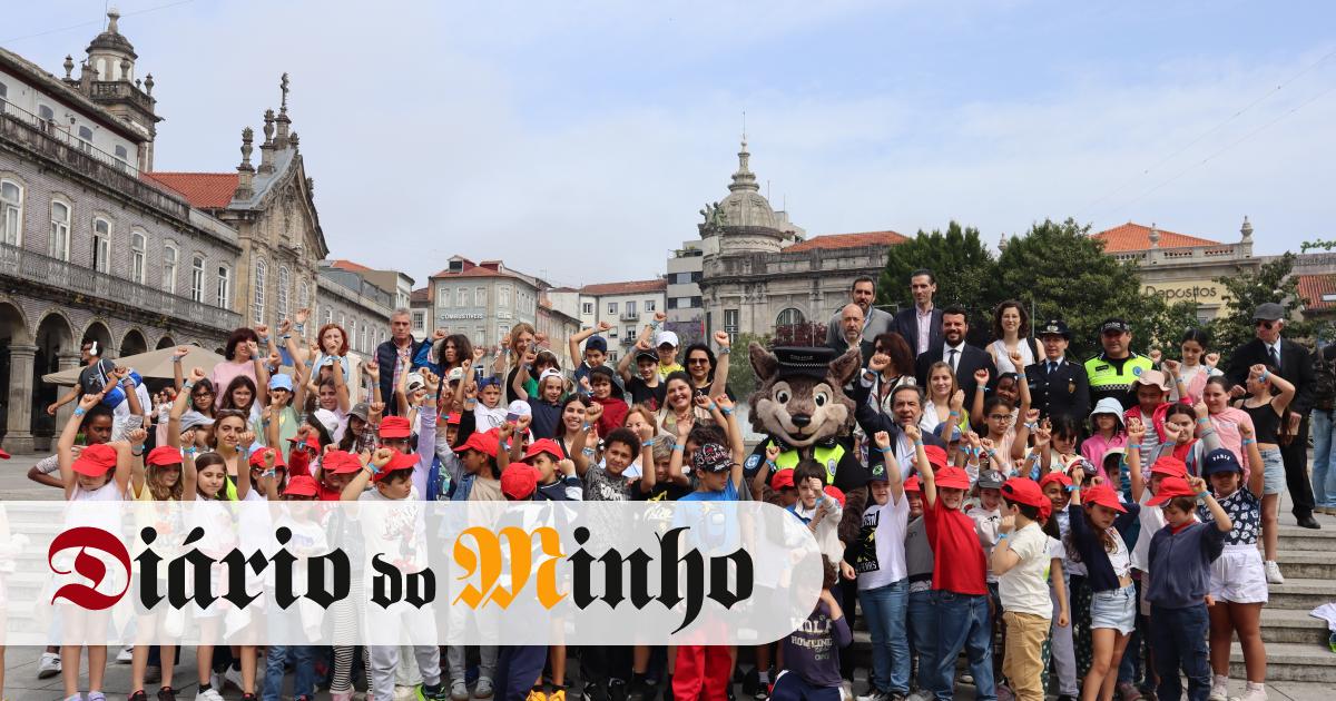 Braga apresenta mascote da Polícia Municipal no arranque do programa do ...