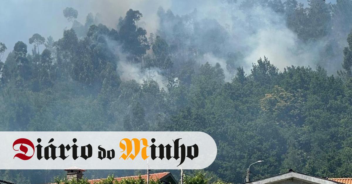 Sete meios aéreos e duzentos operacionais combateram incêndio em Terras ...