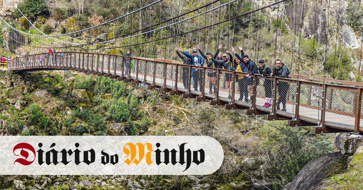 Celorico de Basto e Amarante inauguram ponte de arame - Diário do Minho
